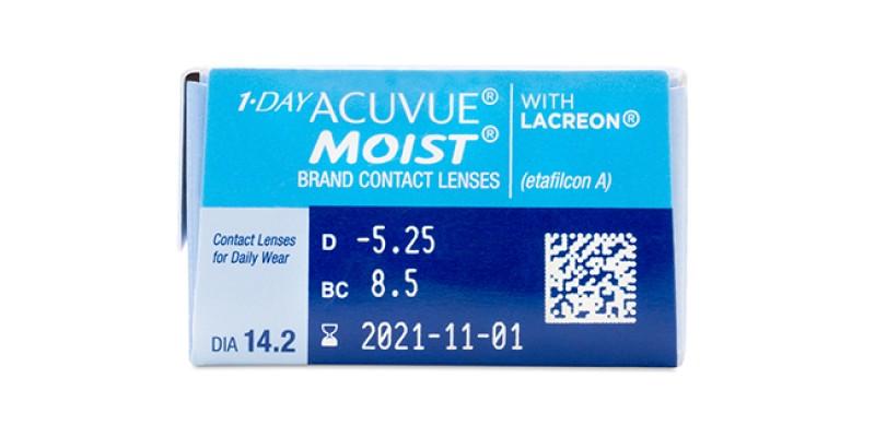 Prescription Contacts – Variant Option Product Options